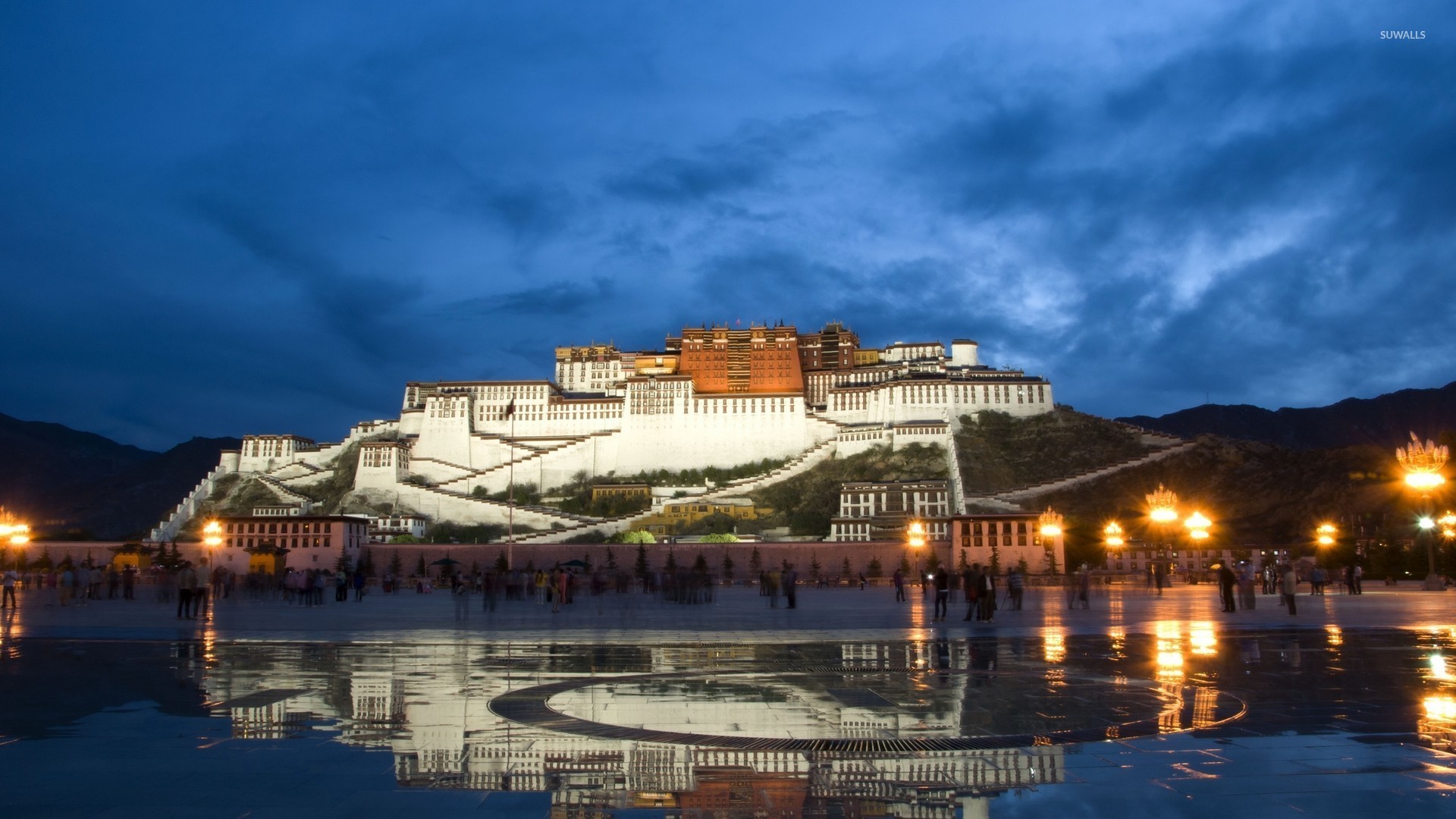 Potala Palace In Tibet Wallpaper World Wallpapers 49068